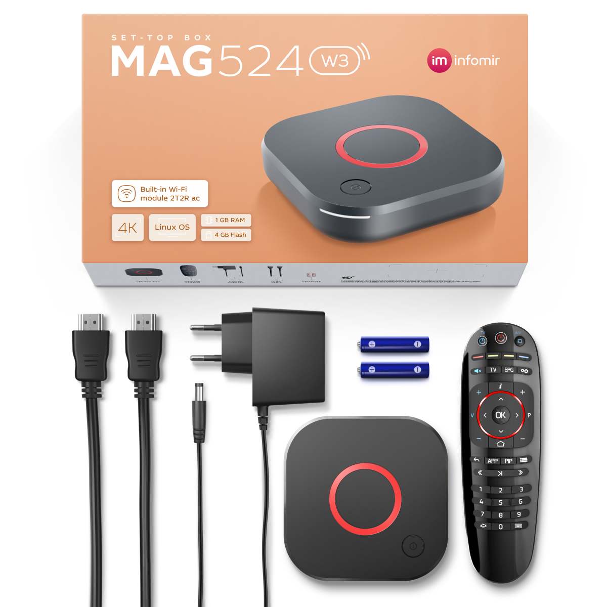 Infomir MAG524w3 Multimedia Player Set-Top Box | MAJAR – Matzaridis ...